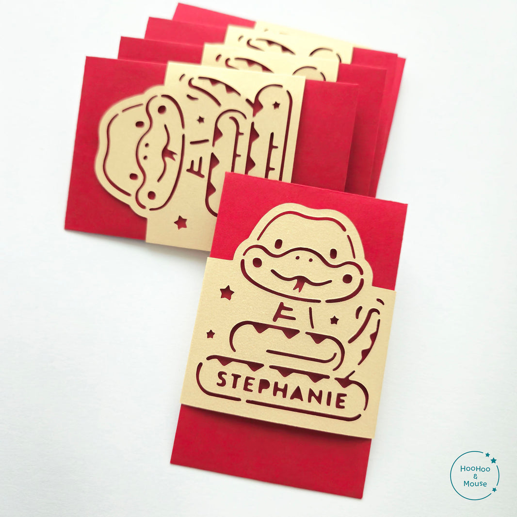 Personalized Red Envelopes (hongbao) for Lunar New Year, Weddings ...